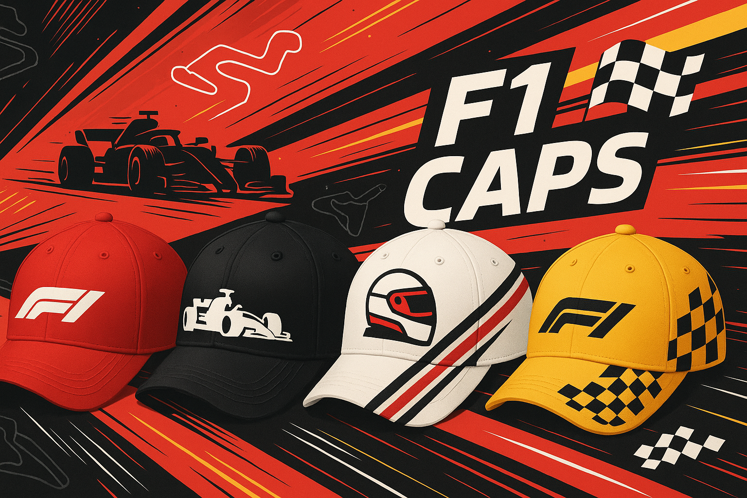 F1 Caps – F1 RACE GEARS